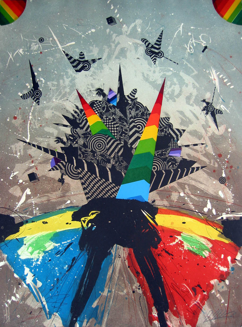 Georges Dussau | A Week in September - Tuesday | 1978 color aquatint ...